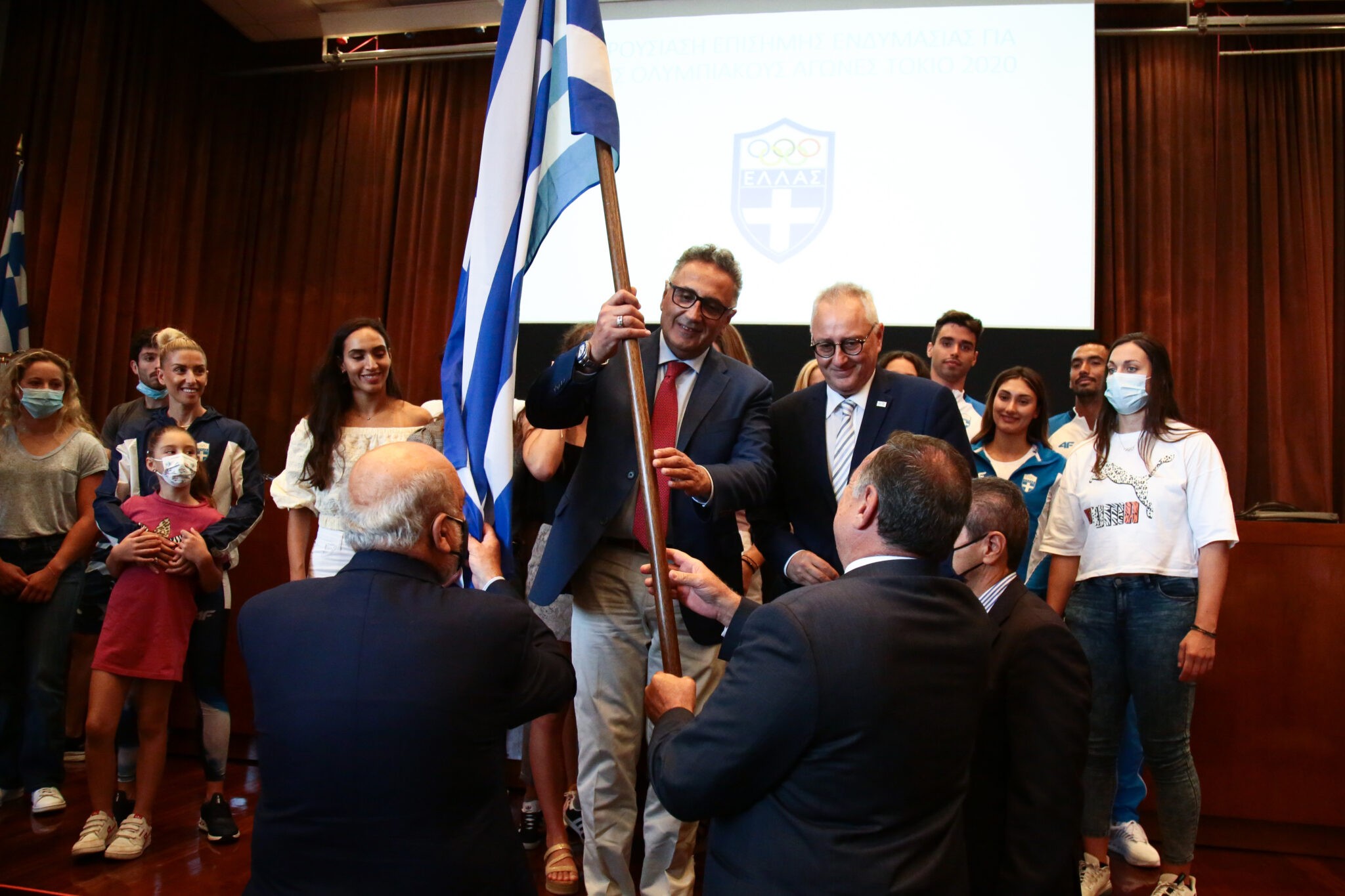 Presentation of Team Hellas uniform for the Tokyo Olympics - ICMG