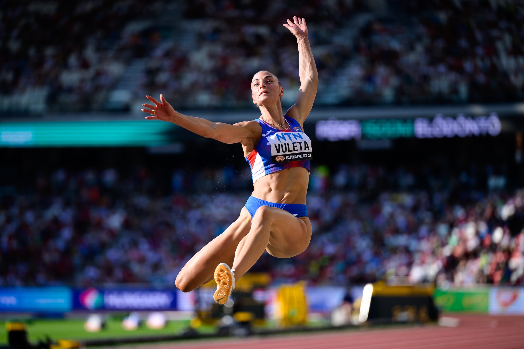 The Serbian Ivana Vuleta crowned world champion in long jump - ICMG