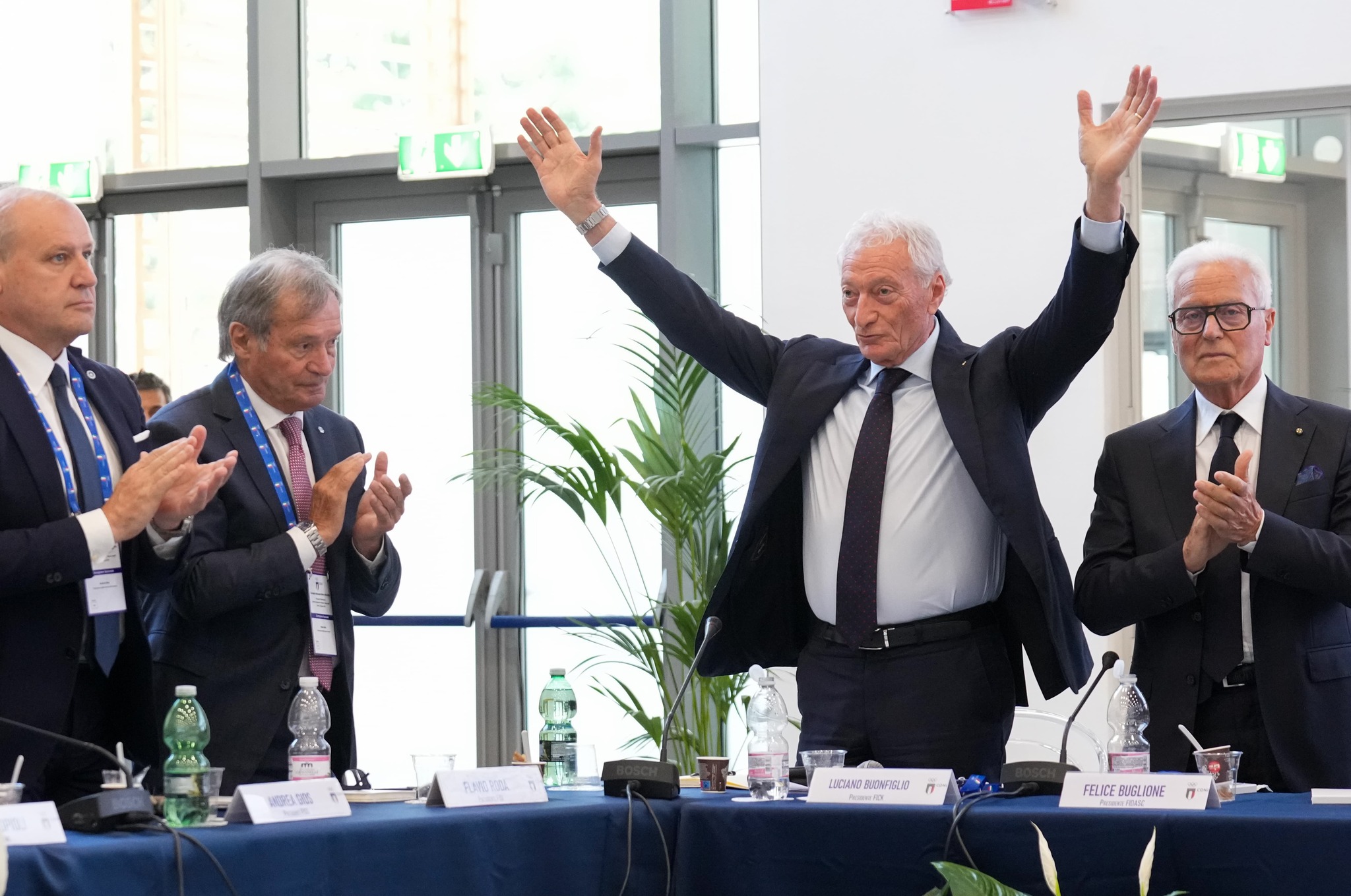 Luciano Buonfiglio is the new President of CONI - ICMG